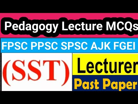 SST Mcqs for FPSC jobs | Lecturer Mcqs and past paper| Measurement ...