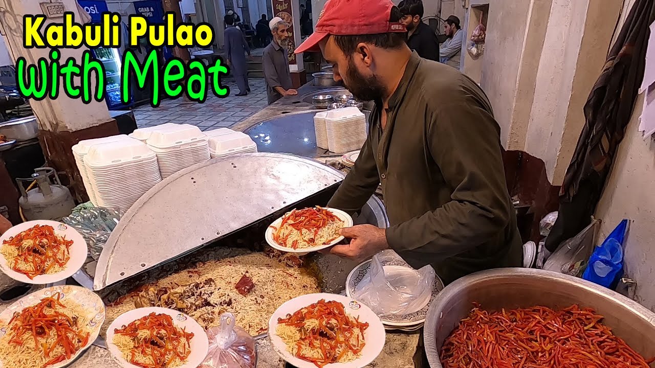 Kabuli Pulao Recipe | Meat with Kabuli Pulao | Qabuli palow | Authentic ...