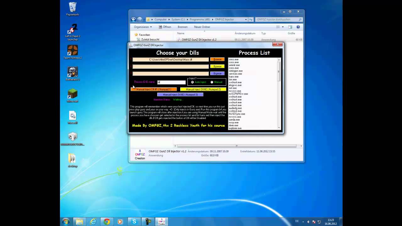 BF3 Hack Inject Anleitung - YouTube