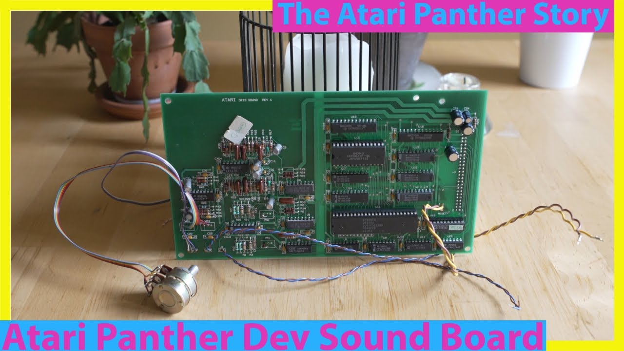 Atari Panther Prototype Dev Board! The Otis Sound Board for Atari's ...