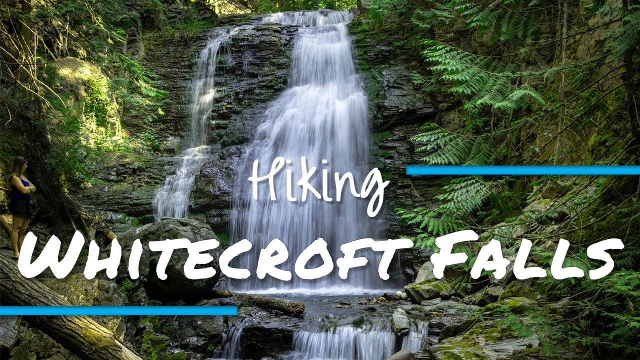 WHITECROFT FALLS: A HIDDEN Waterfall Near Sun Peaks! - YouTube