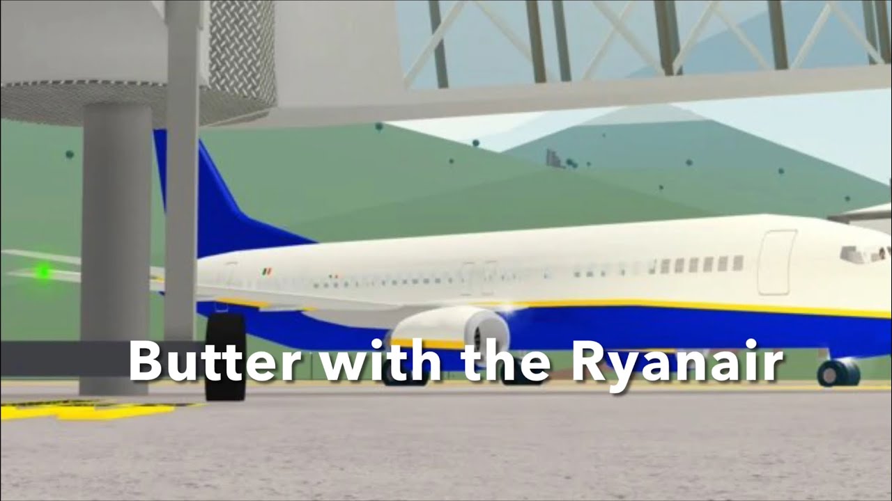 BuTtEr with Ryanair in ptfs - YouTube