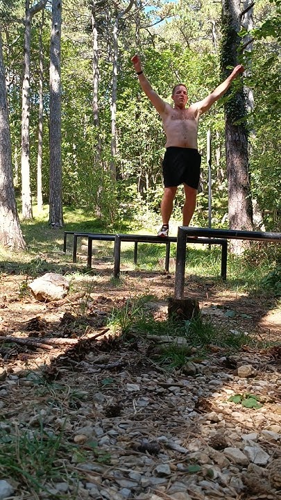 Precision Jump Stick training - YouTube