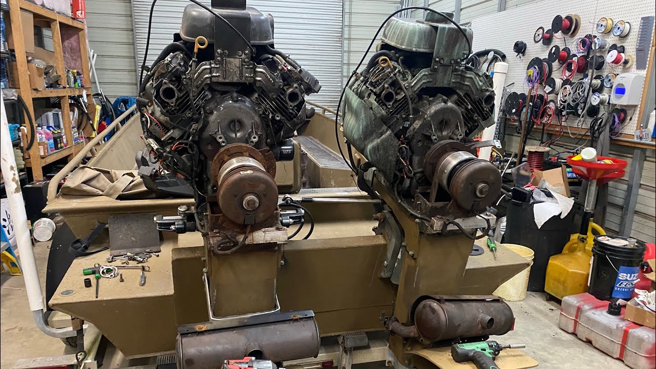 Gator tail cast lower unit rebuild @GatorTailMudmotors #mud motors ...