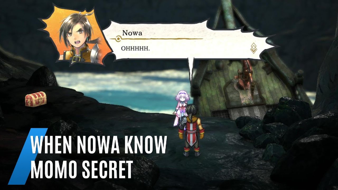 NOWA REACTION WHEN KNOW MOMO SECRET - EIYUDEN CHRONICLES HUNDRED HEROES ...