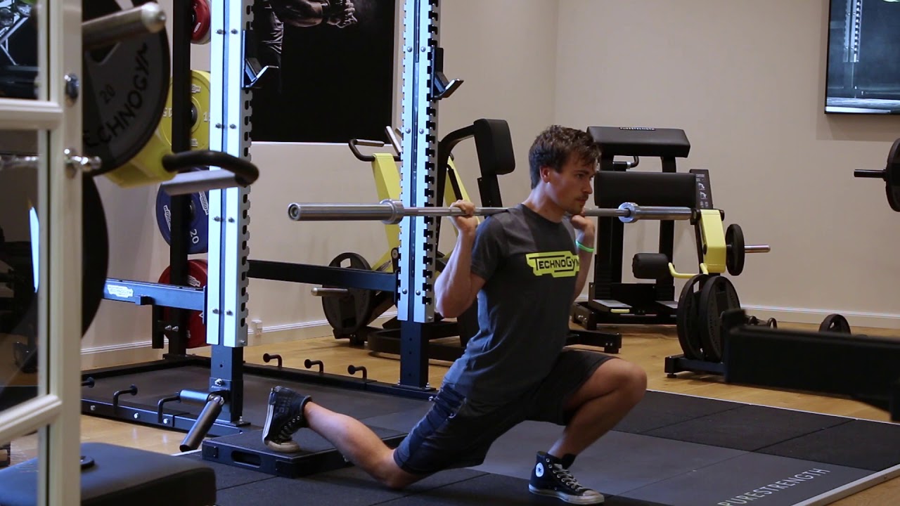 BB RFE Split Squat - YouTube