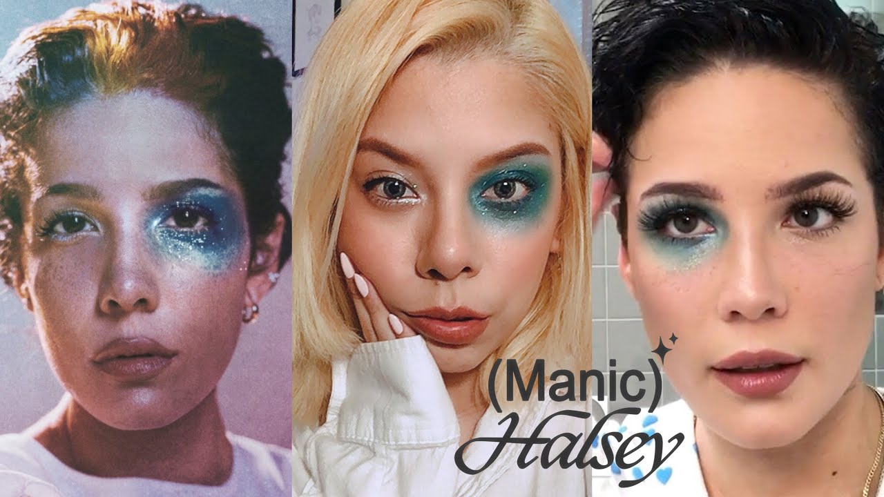 Halsey Manic Makeup - YouTube