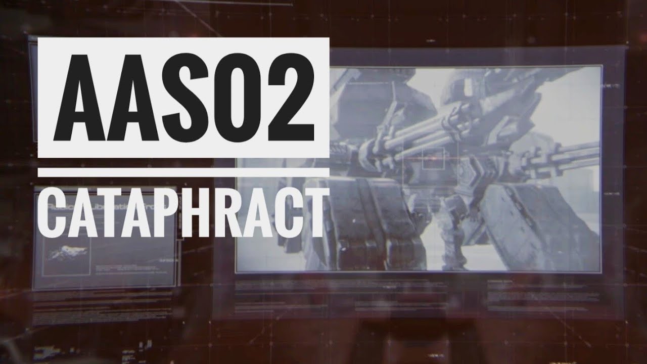 AC6 AAS02 CATAPHRACT Boss Fight - YouTube