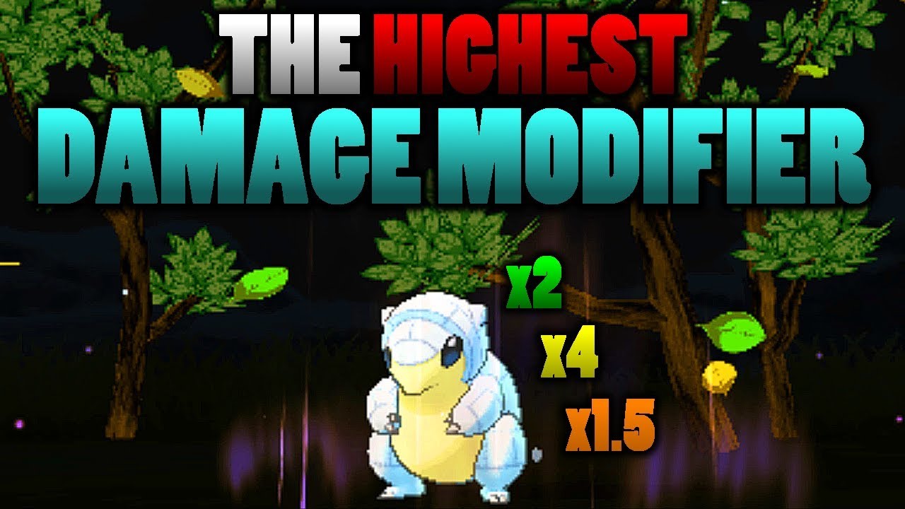 Highest Damage Modifier Possible In Pokemon Ultra Sun and Moon?! - YouTube