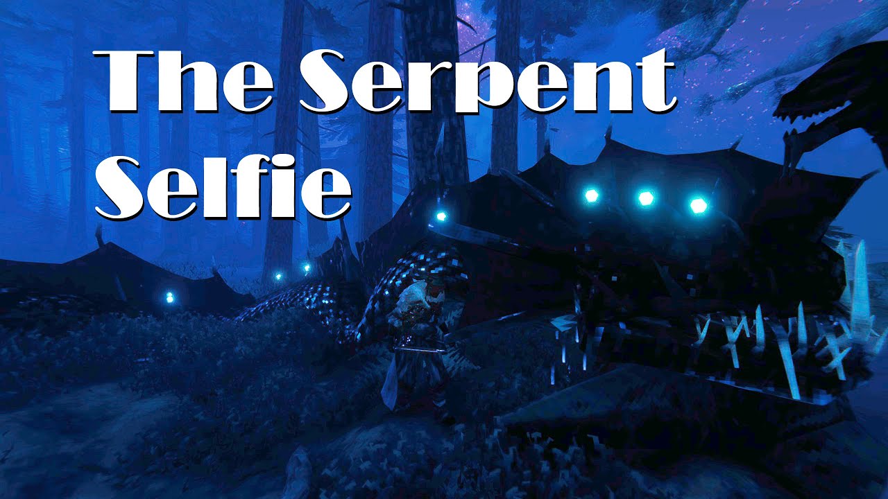 Valheim - Sea Serpent fight - YouTube
