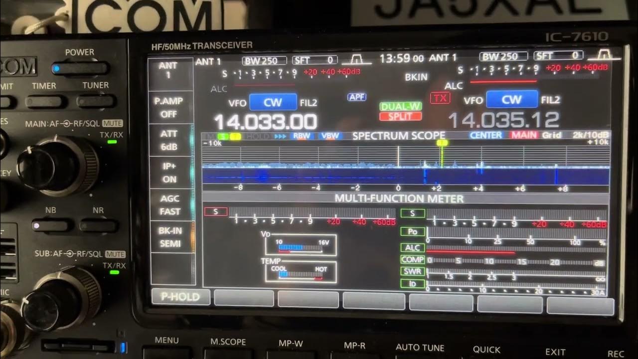 T32EU 20m CW - YouTube