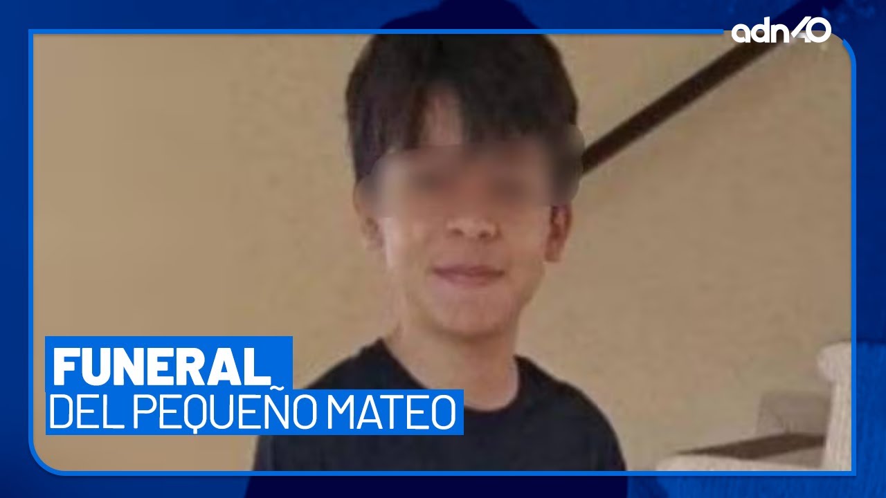 Familiares y amigos le dan el último adiós al pequeño Mateo, niño hallado sin vida el pasado ...