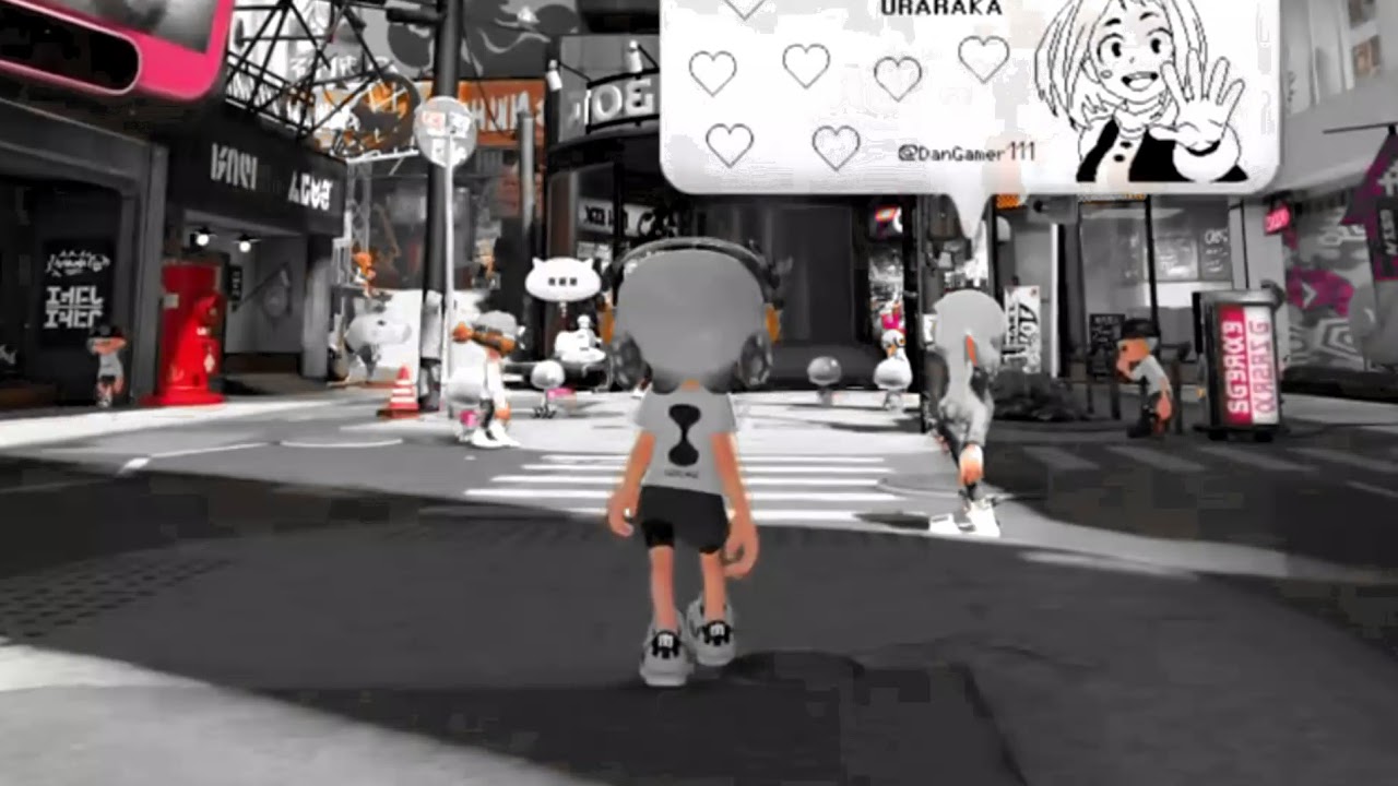 Splatoon 2 - New Inkopolis Square Out Of Bounds - YouTube