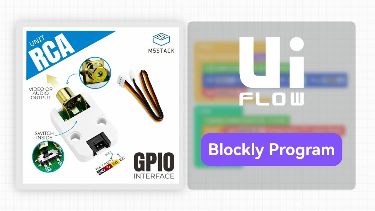 UIFlow2.0-Unit Programming application | RCA - YouTube