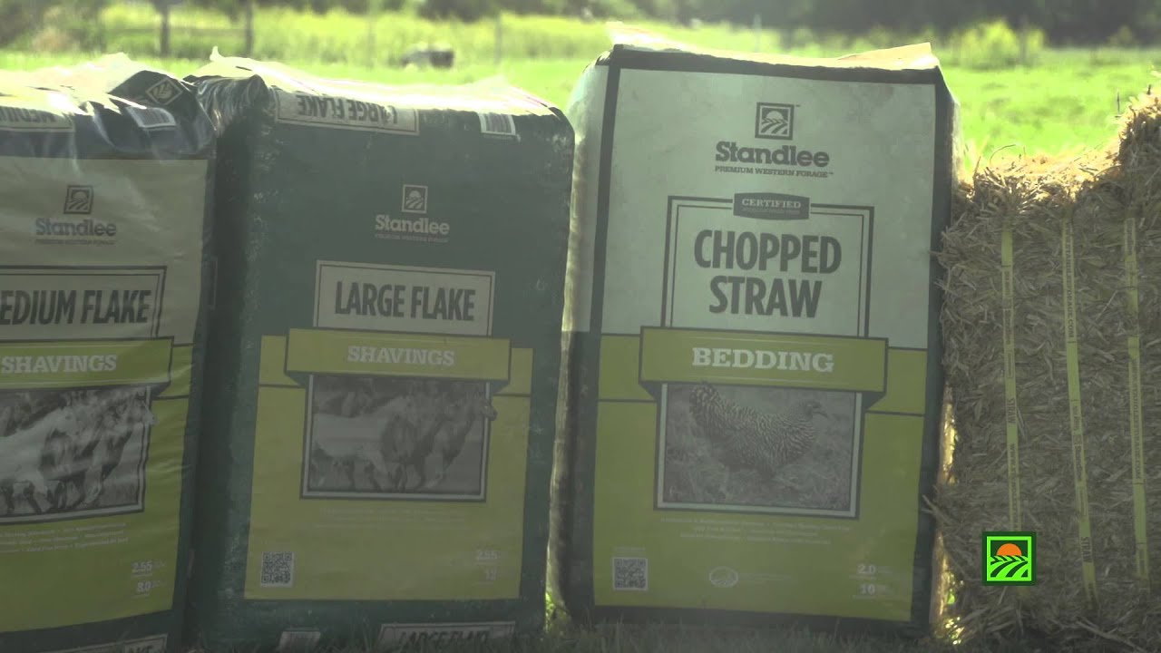 Standlee Premium Western Forage® Bedding Products - YouTube
