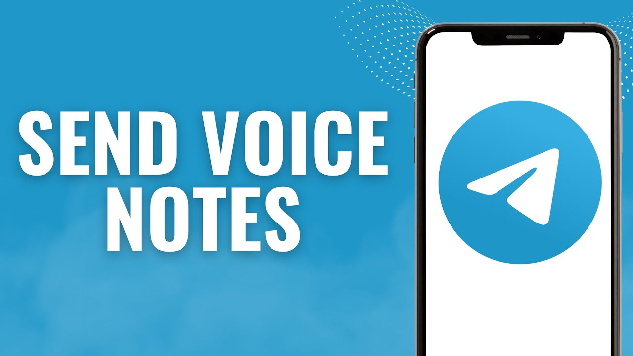 How to Send Voice notes on Telegram - YouTube