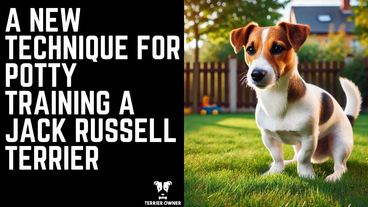 A New Technique for Potty Training a Jack Russell Terrier - YouTube