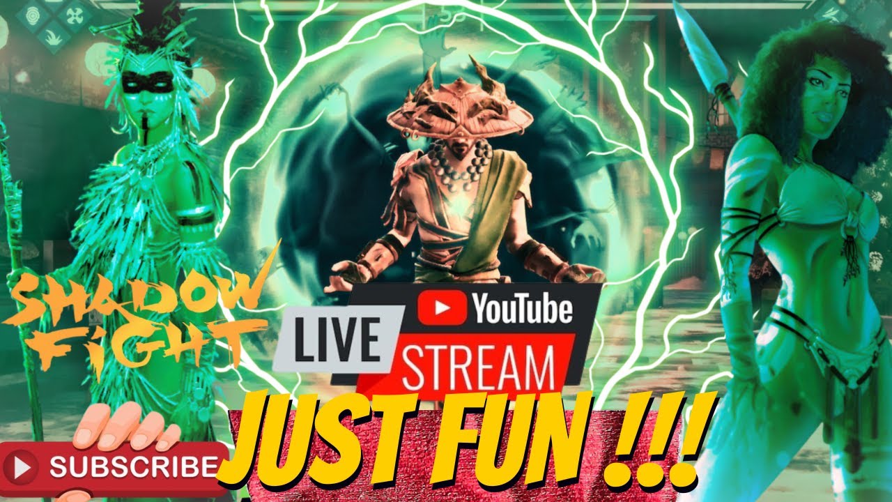 SHADOW FIGHT ARENA 4 Live streaming with PUNISHER GAMING - YouTube