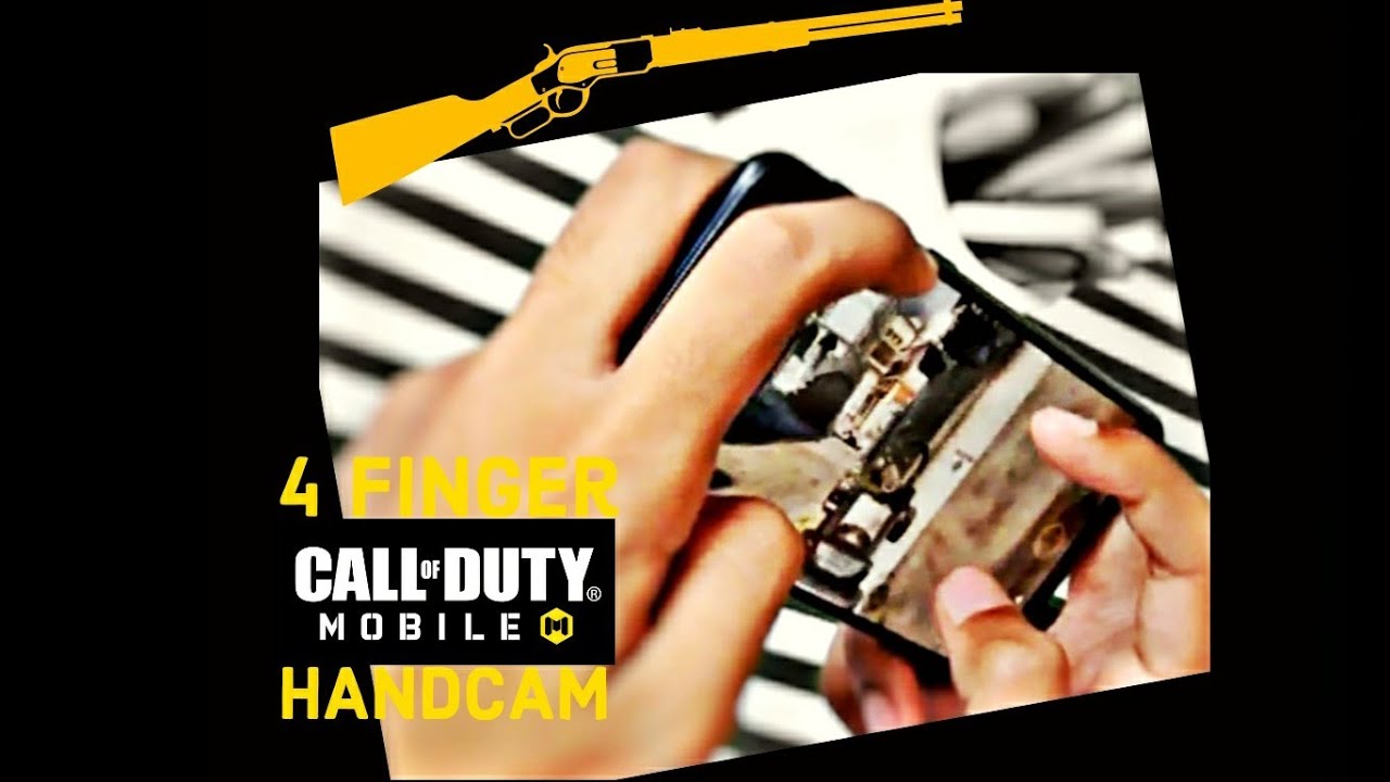 COD MOBILE HANDCAM | 4 FINGER | BEST CONTROL SETUP - YouTube
