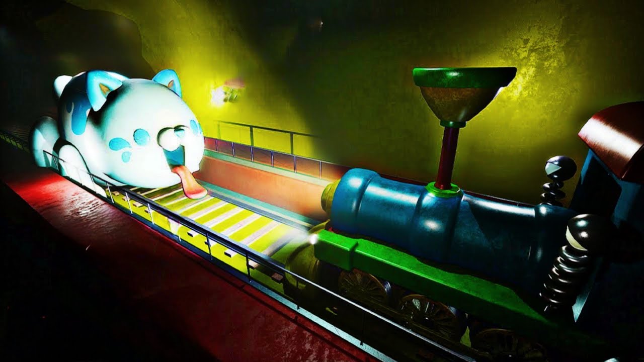 Train Crash In Poppy Playtime Chapter 3 - YouTube