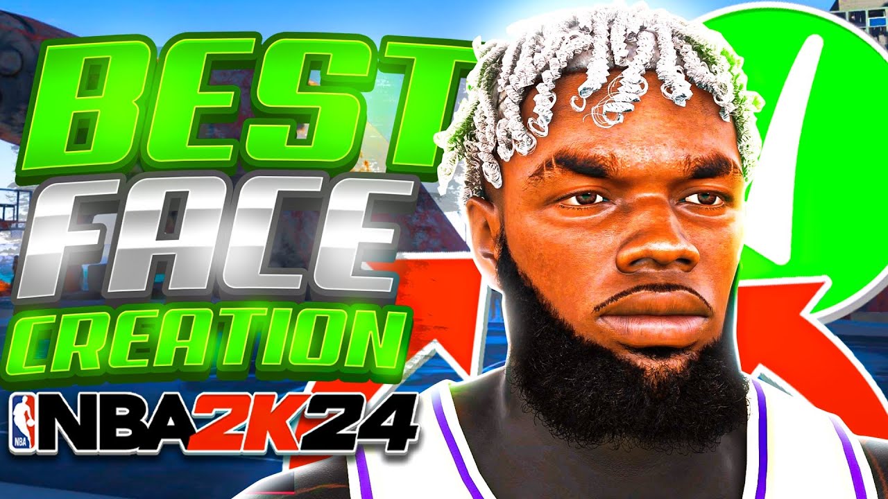 BEST COMP FACE CREATION IN NBA 2K24! BEST DRIPPY FACE CREATION! FOR ...