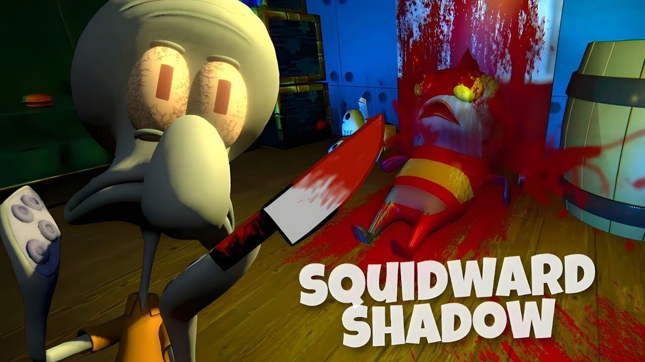 СКВИДВАРД СОШЁЛ С УМА! (СНОВА) | Squidward Shadows | Хоррор игры - YouTube