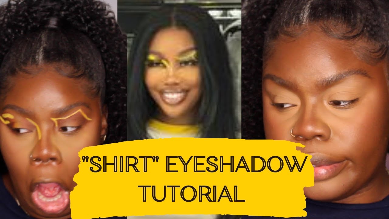 SZA "Shirt" Eyeshadow Tutorial - YouTube