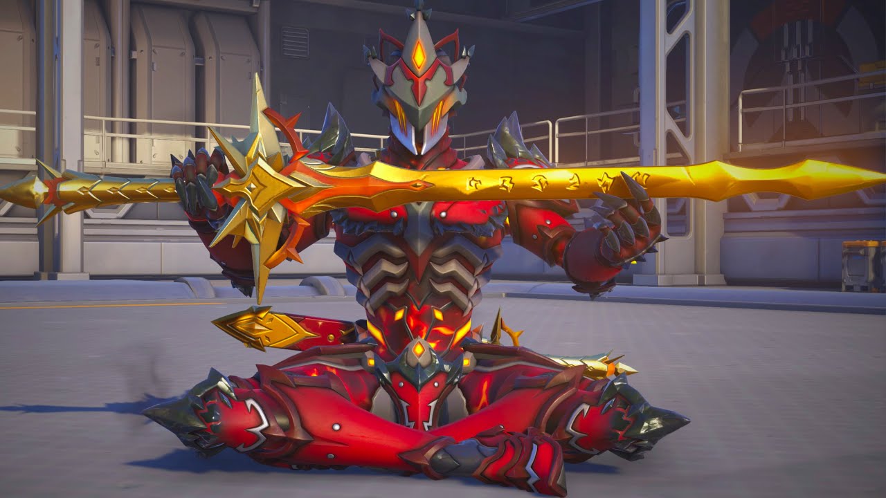 NEW Volcanic Genji Skin Showcase | Overwatch 2 - YouTube