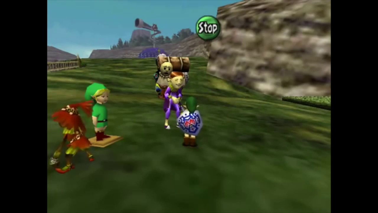 Majora's Mask HD Ben Drowned Creepypasta Gameplay N64 1080p All Known ...
