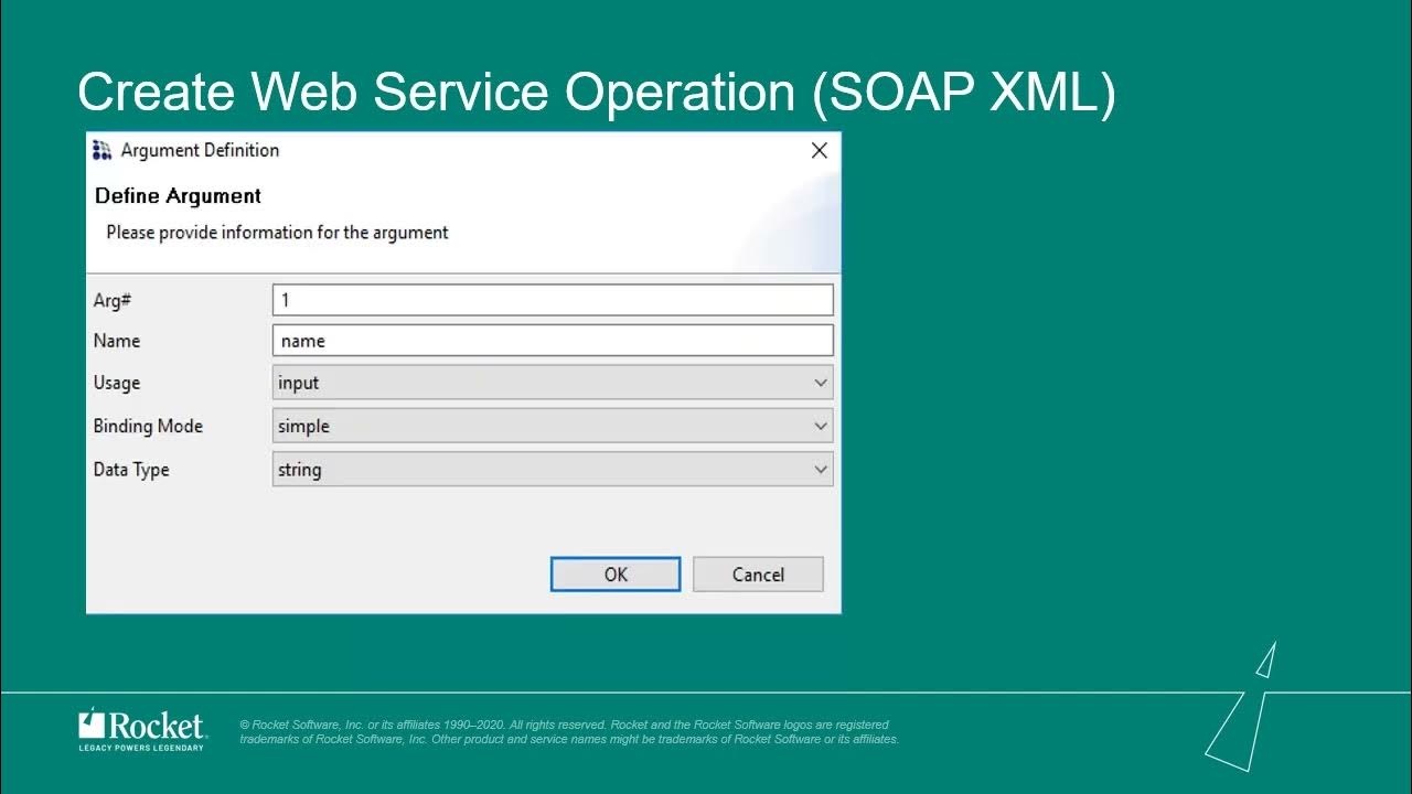 Configure Web Service Operations & Dynamic Arrays - YouTube