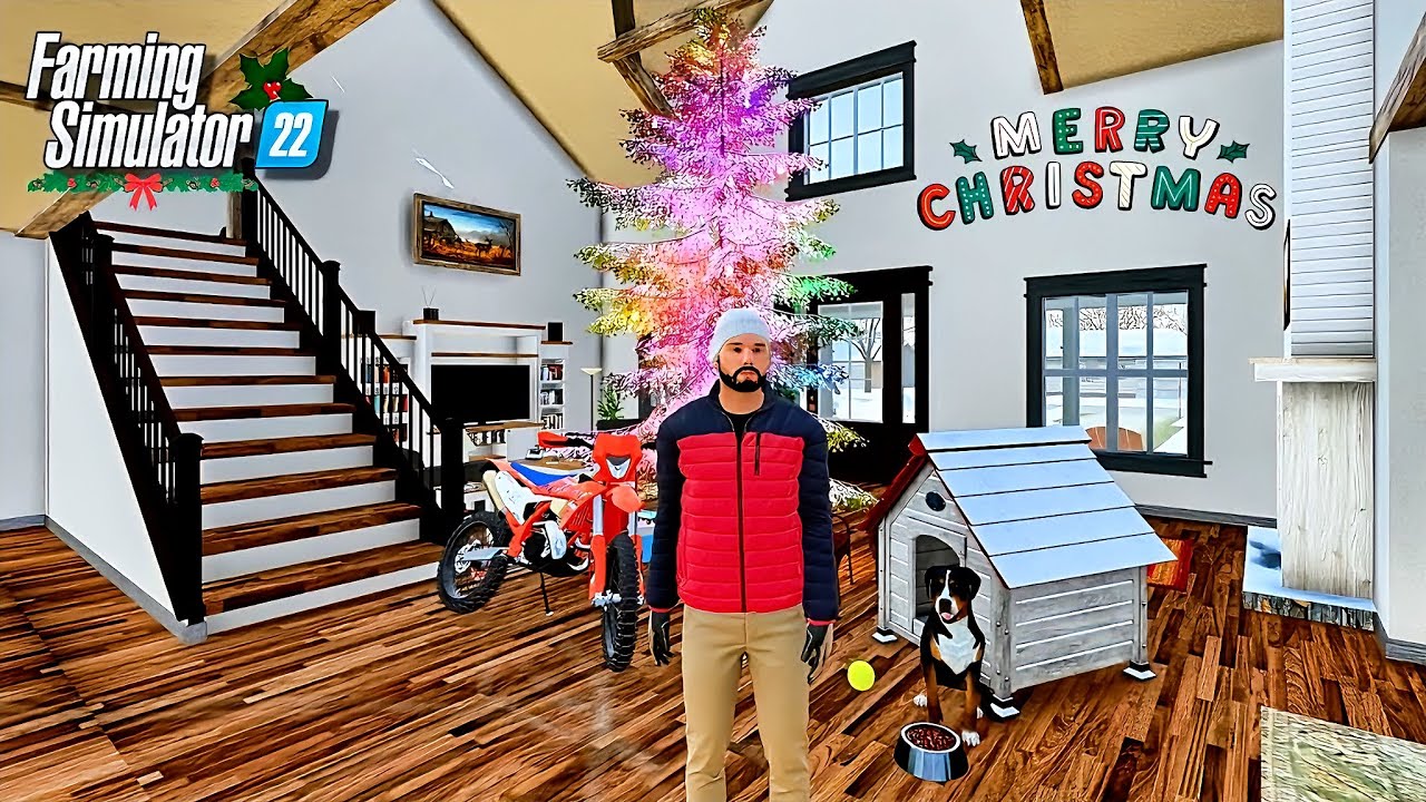 I CANT BELIEVE WHAT SANTA GOT ME FOR CHRISTMAS!? | FS22 Homeowners ...