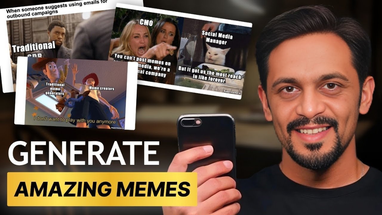 I Made Memes Using AI (Supermeme.ai) - YouTube