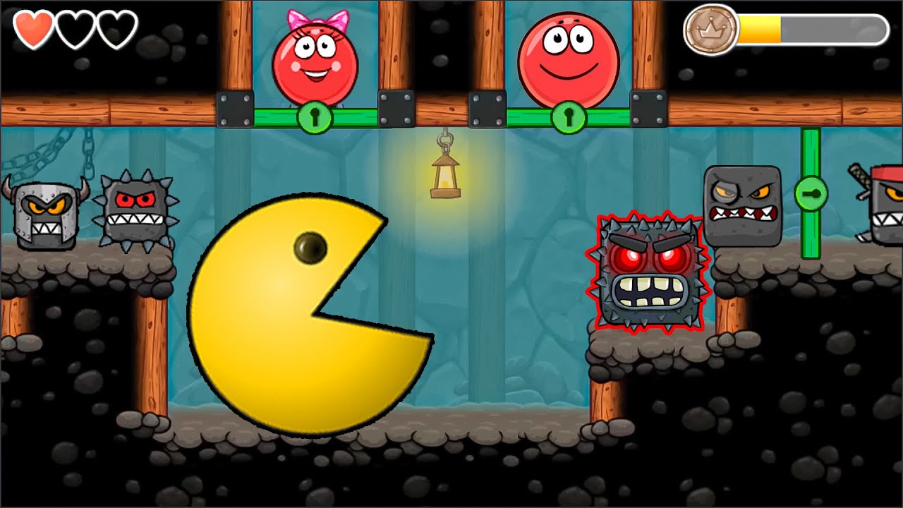 Red Ball 4 Pacman vs Donkey Kong - YouTube