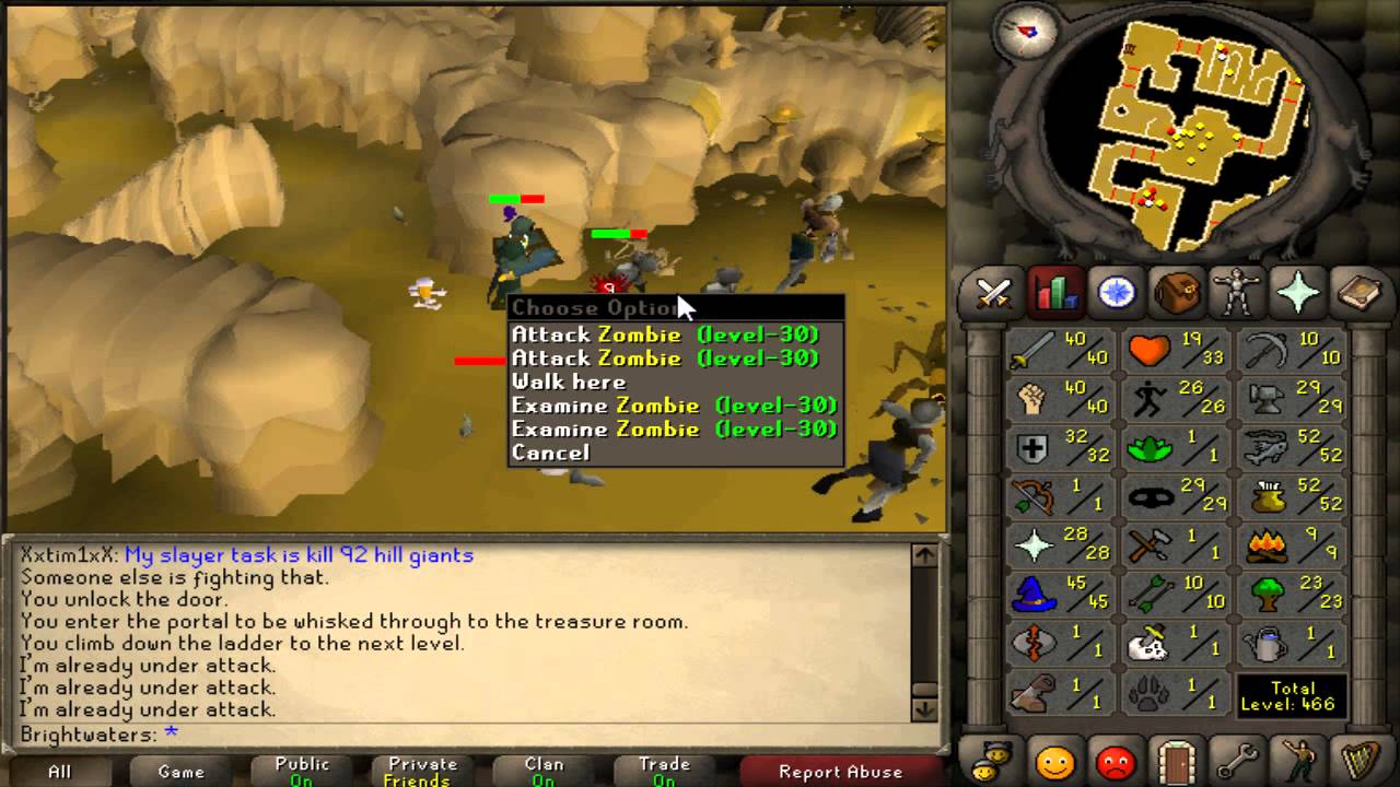 Old School 2007 Runescape Adventure Ep 11 - Finally Getting Some XPs ...