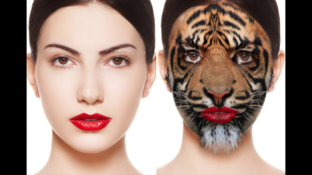 Photoshop Tutorial: How to Transform Your Self into An Animals! - YouTube