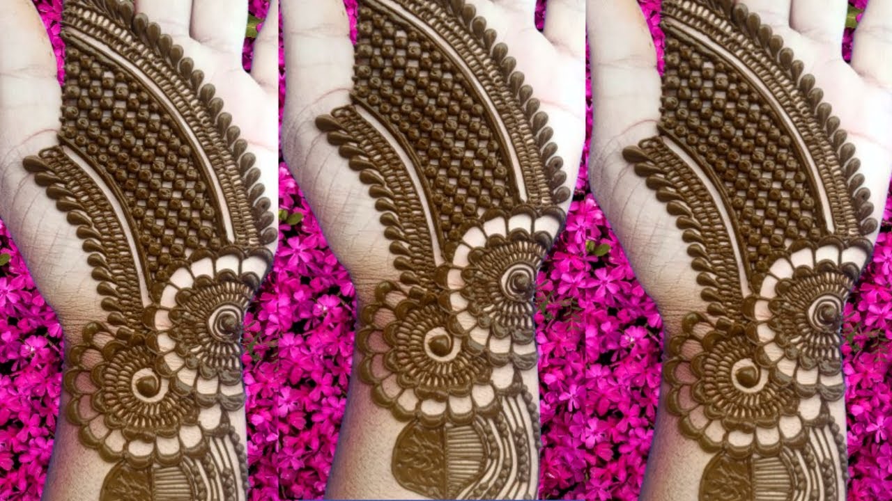 Arebic mehndi design 2025//Latest Mehndi Laga//How To Make mehndi//how ...