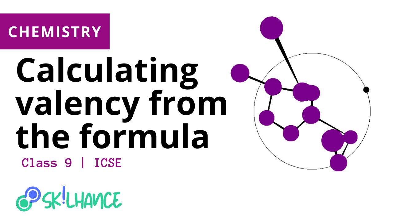 Calculating Valency from the formula - Chemistry - YouTube