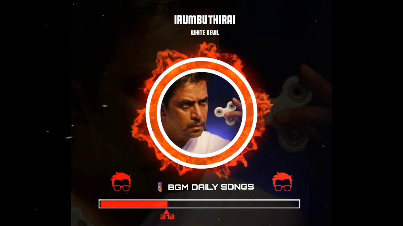 White devil mass bgm || irumbuthirai movie || yuvan music - YouTube