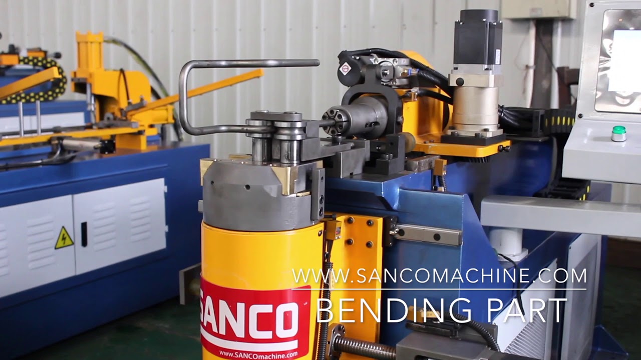 SANCO car automobile pillow chair headrest pipe tube bending machine ...