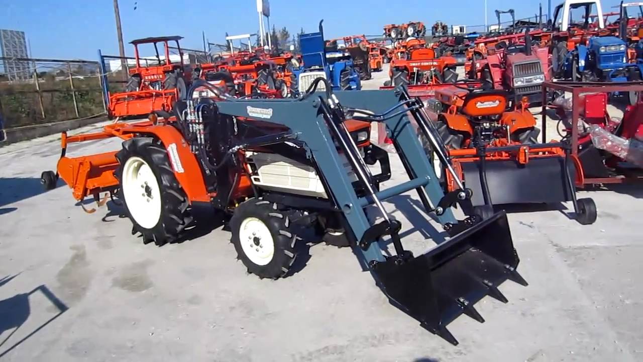 KUBOTA ΤΡΑΚΤΕΡ Β1600 4X4 ΜΕ ΥΔΡΑΥΛΙΚΟ ΚΟΥΒΑ www.trakter.com - YouTube