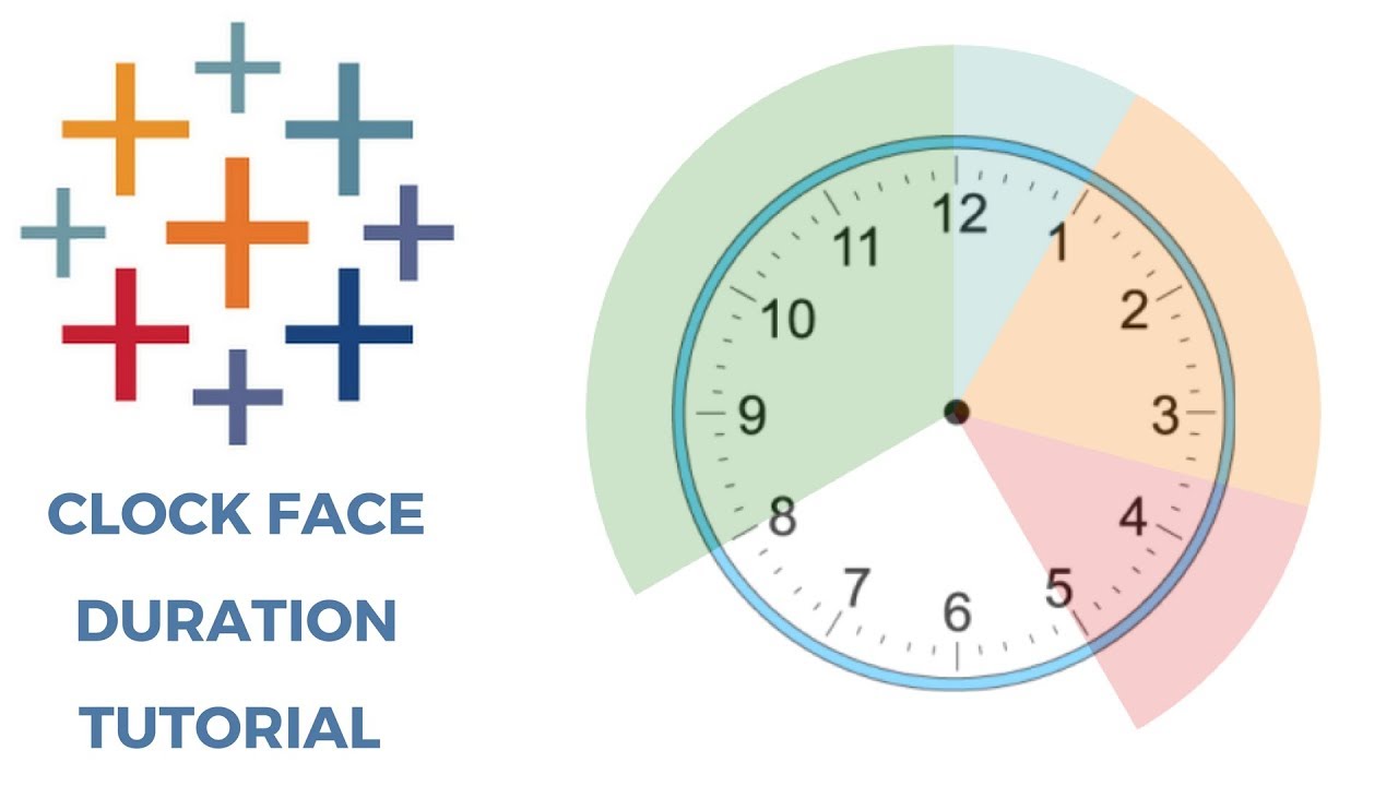 TABLEAU CLOCK FACE DURATION CHART TUTORIAL YouTube TABLEAU CLOCK FACE DURATION CHART TUTORIAL YouTube