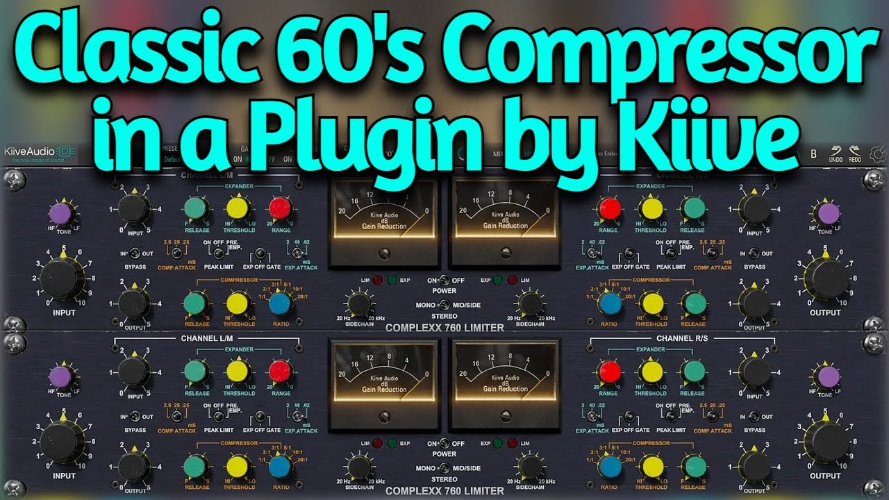 Complexx 760: Kiive Audio's Cool New Vintage Compressor VST Plugin ...