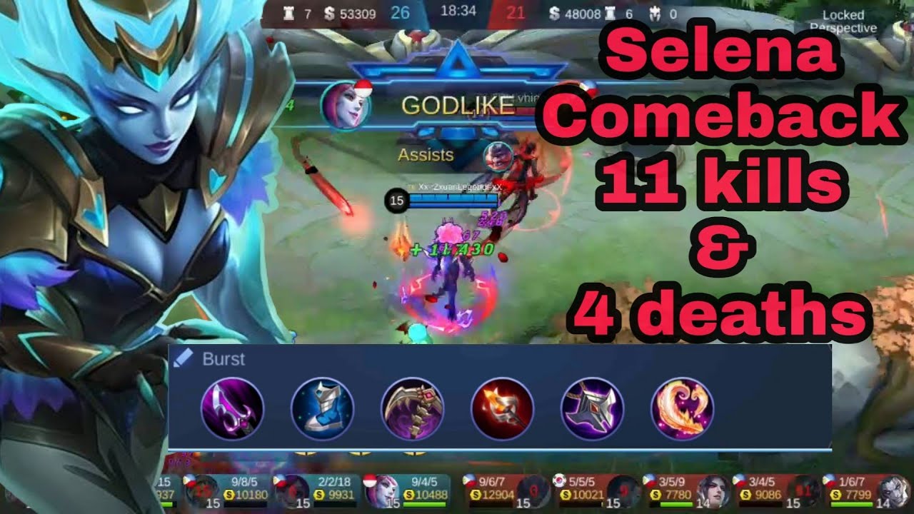 Selena epic comeback to Victory | Jasp GamIng - YouTube