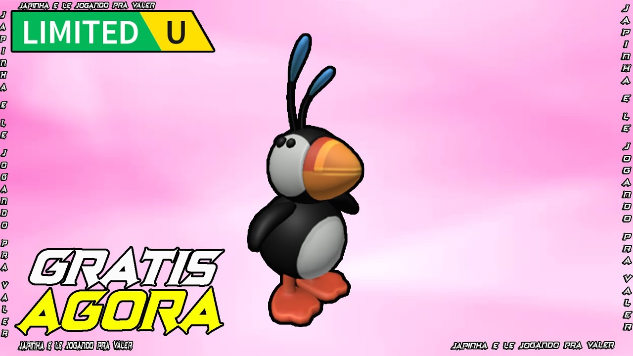 Mascote de Ombro Puffin Ártico Limited UGC Grátis agora no Roblox ...
