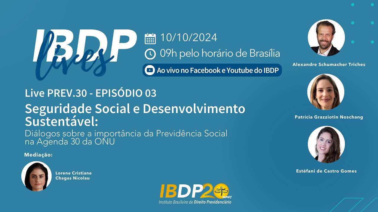 IBDP LIVES - PREV.30 - Episódio 03 - YouTube