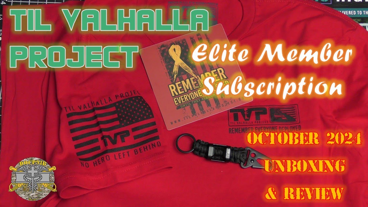 Til Valhalla Project Elite Subscription October 2024 - Unboxing & Review - YouTube