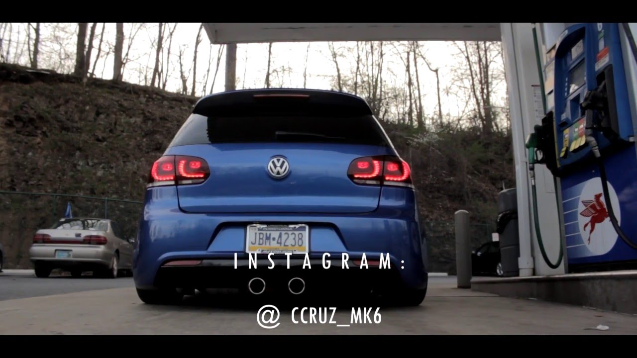 StaticMob | Christian's Bagged MK6 Golf R - YouTube