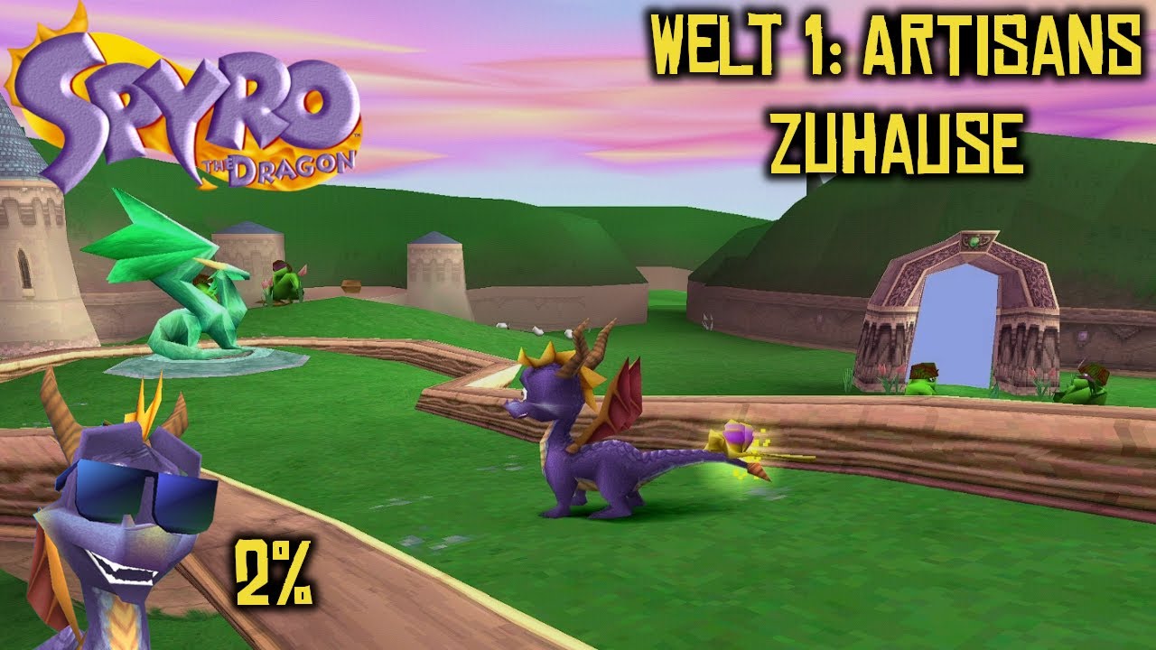 Spyro the Dragon - Level 1-1: Zuhause (Artisans) - YouTube