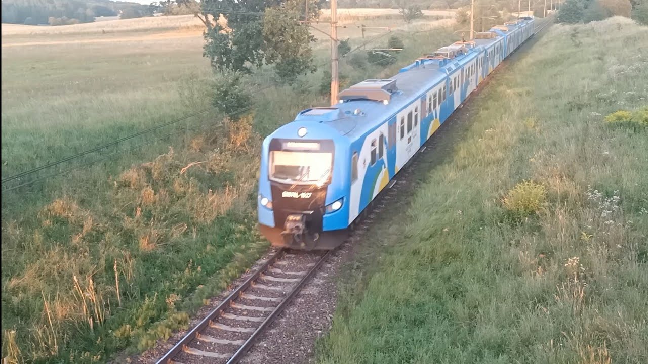 EN57AL-1527 Polregio Trygław | Poznań - Kołobrzeg - YouTube