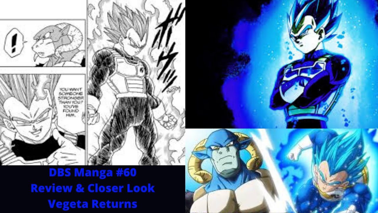 DBS Manga #60 Review😱Vegeta Returns to Earth🌎Goku is Defeated😢 - YouTube